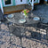 4 Seater Emily Outdoor Table & Chair Set in Grey | Lazy Susan